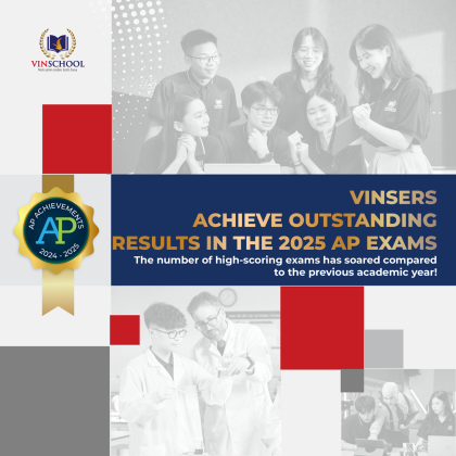 Vinsers achieve outstanding results in the 2025 AP exams: number of ...