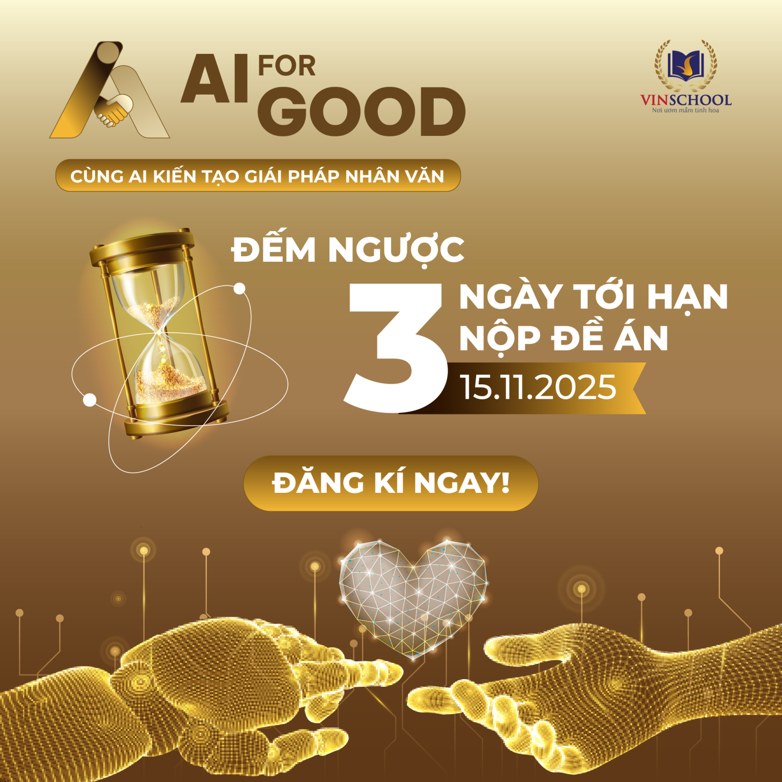 [AI FOR GOOD] Only 3 Days Left – Don’t Miss Your Chance To Create Human ...