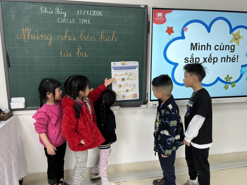 Super starters – Young scriptwriters in the making - Vinschool